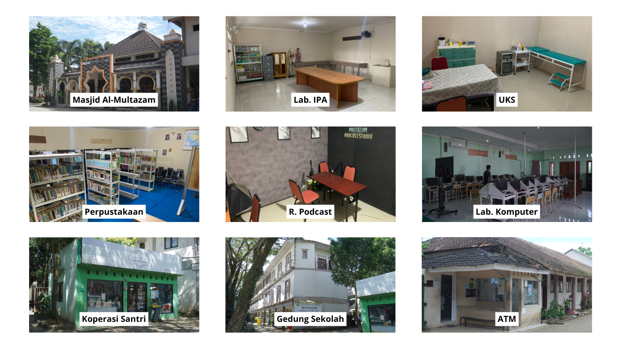 Fasilitas - Pesantren Tahfizh dan Ekonomi Islam Multazam